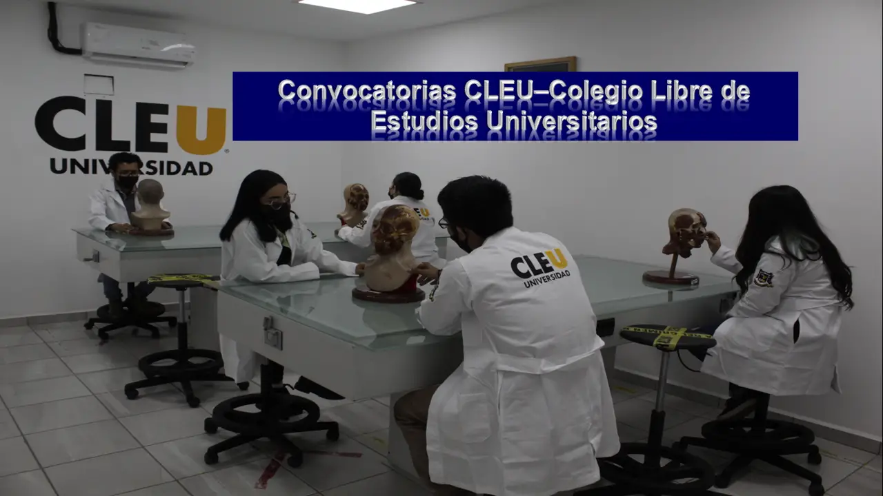 Convocatorias CLEU–Colegio Libre de Estudios Universitarios 2024-2025 ...