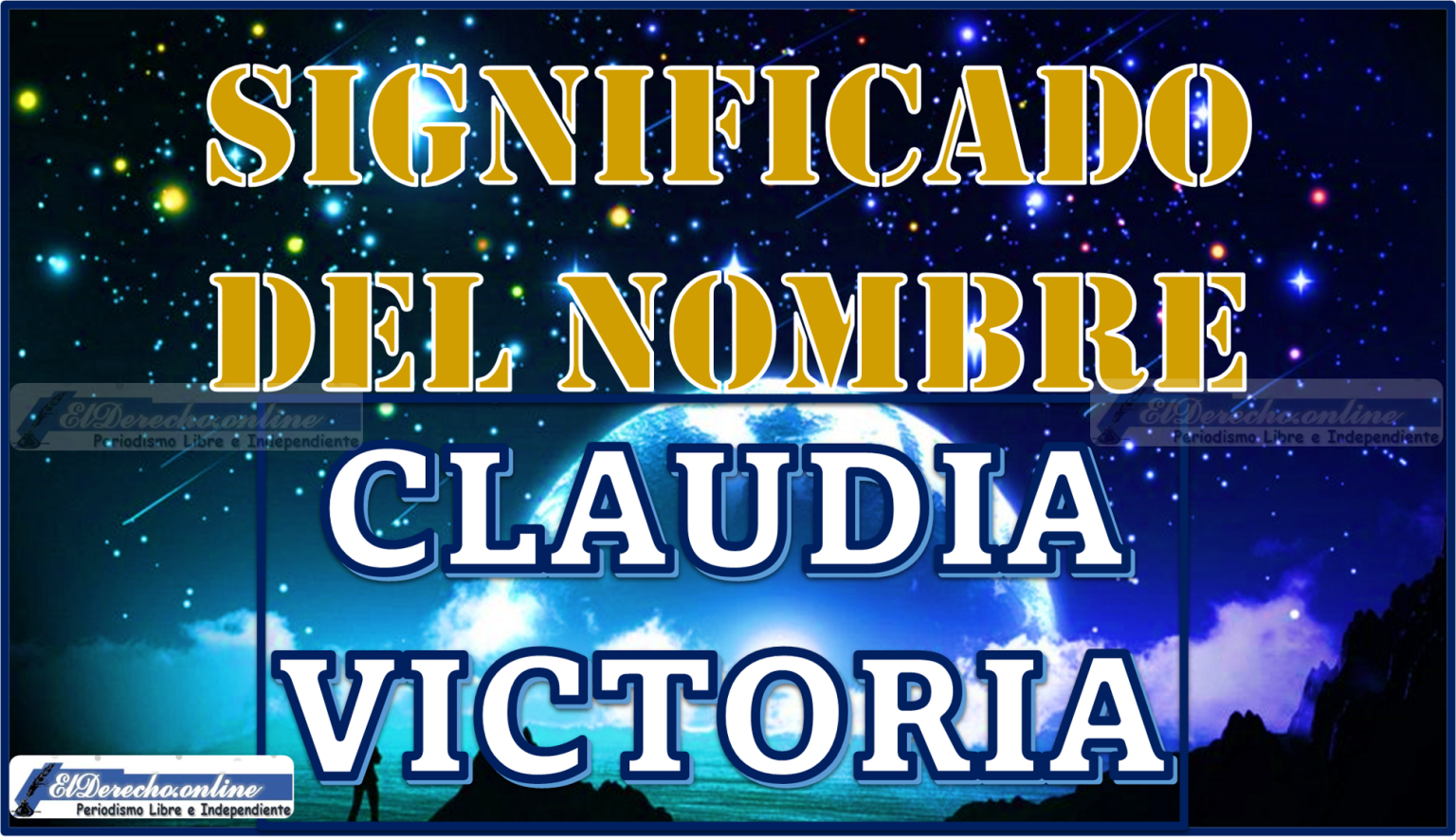 Significado Del Nombre Claudia Victoria, Su Origen Y Más 🥇 El Derecho ...
