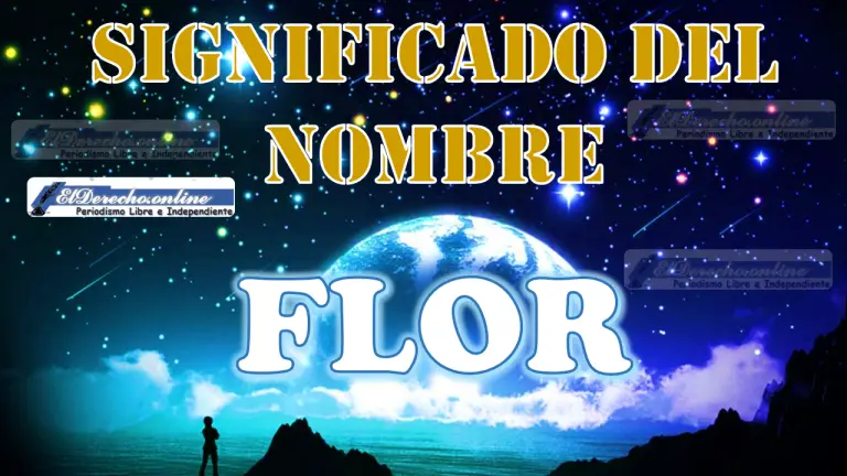 Significado del nombre Flor: su origen y más – El Derecho Online