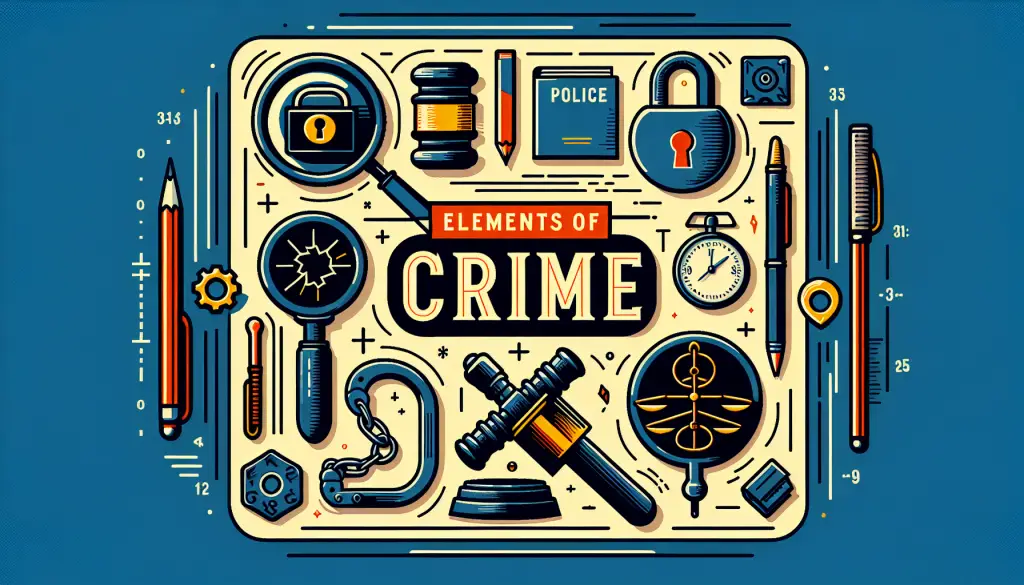 Comprendiendo los Elementos Clave del Delito: Una Guía Detallada – El ...